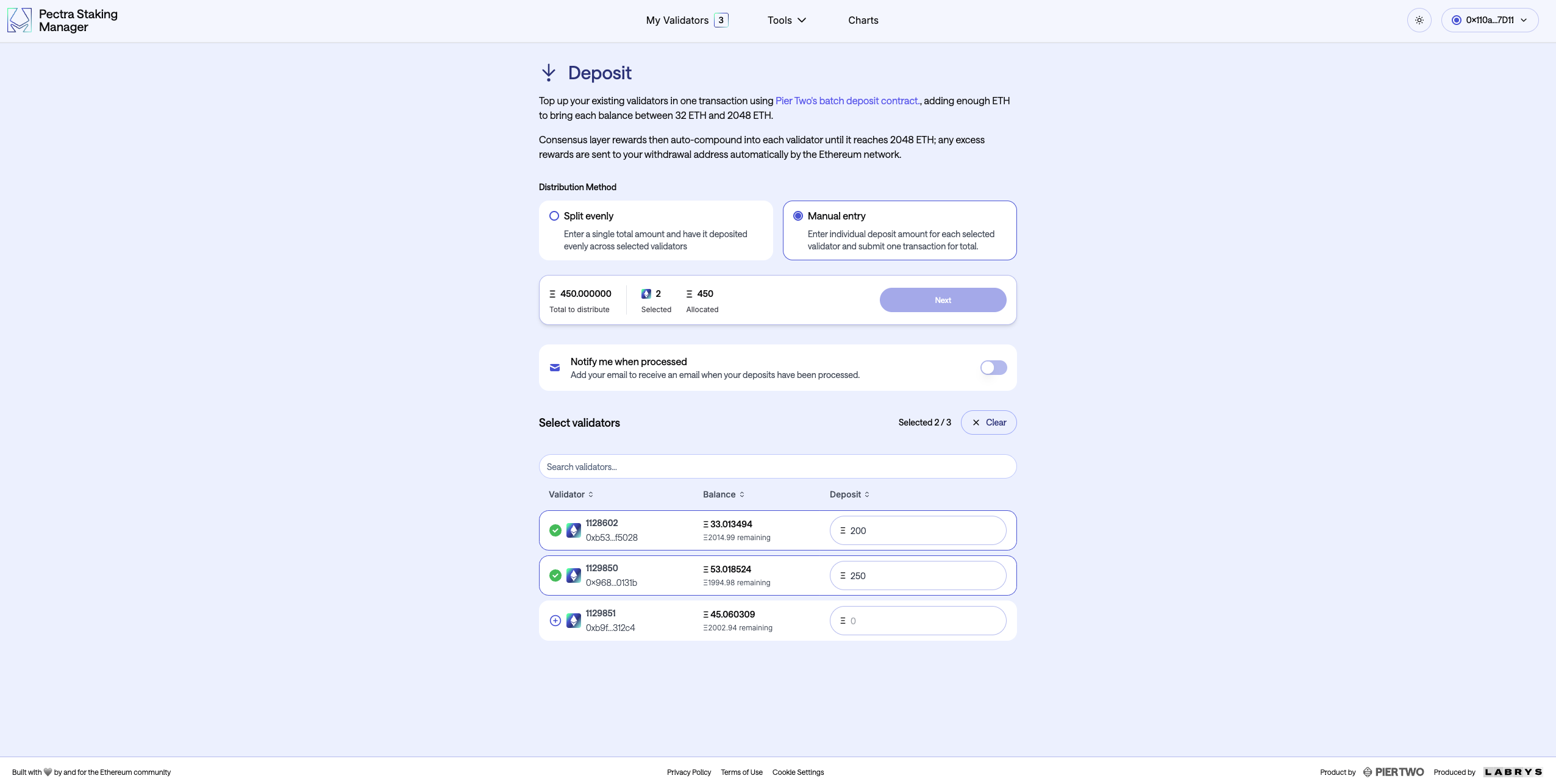 Introducing the Pectra Staking Manager | Pier Two